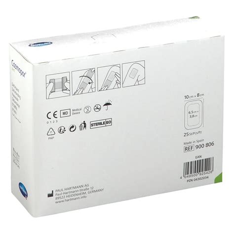 Cosmopor® steril 8 x 10 cm 25 St - SHOP APOTHEKE