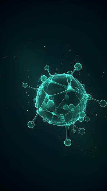 Captivating Molecular Structure With Interconnected Spherical Particles