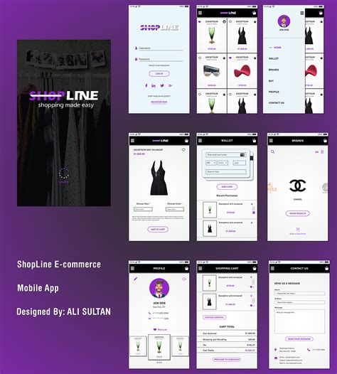 E Commerce Mobile UI Design On Behance E Commerce Mobile UI Design On Behance
