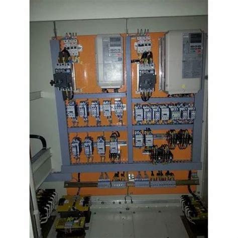Semi Automatic Mild Steel Three Phase Vfd Drive Control Panel At Rs