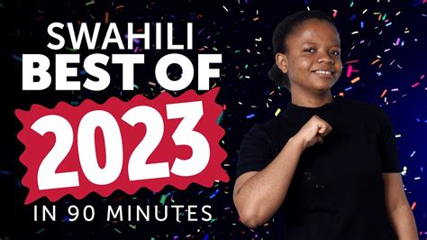 Learn Swahili In 90 Minutes The Best Of 2023 Youtube