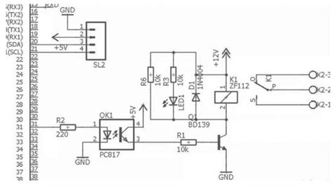 Skema Rangkaian Optocoupler Sebagai Switch Dan Relay