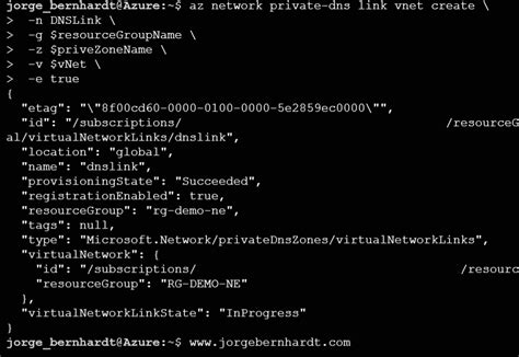 How To Create An Azure Private DNS Zone Jorge Bernhardt