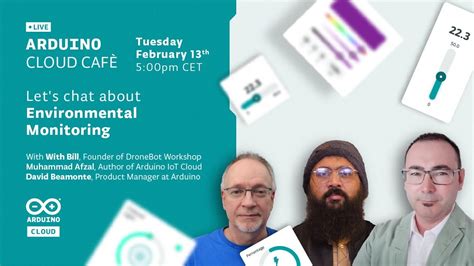 Arduino Cloud Café Lets Chat About Environmental Monitoring Youtube