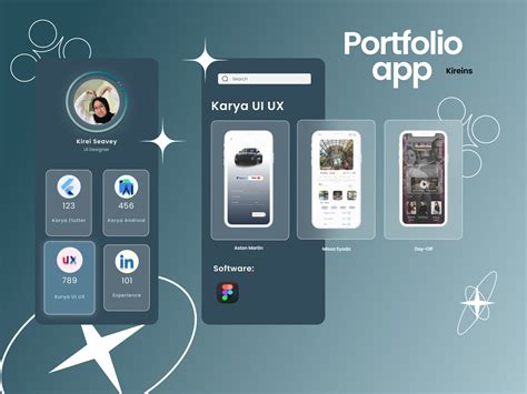 Portfolio App ੈ ‧₊˚ By Kirei Shafira On Dribbble