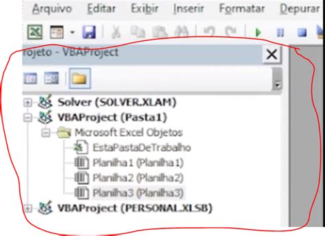 Tela Do Vba Vba Automatizando Tarefas Diárias Sem Ser Dev Alura