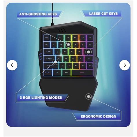 Bugha One Handed Keyboard Mobitechxpress