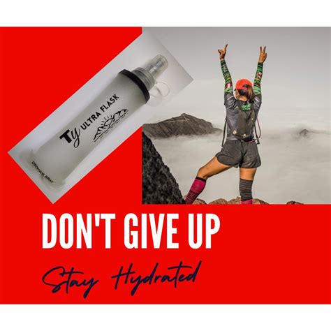 Ty Ultra Soft Flask 250ml 500ml Hydration Bottle Outdoor Sport Running Hiking Trail Running