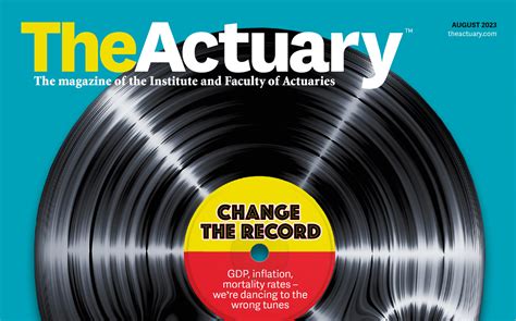 August 2023 Digital Issue The Actuary