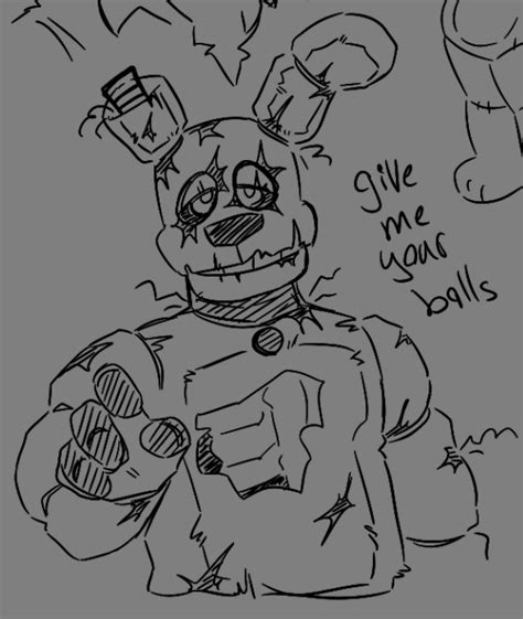 Lesbian Propaganda On Twitter Springtrap N Plushtrap Stuff Fnaf