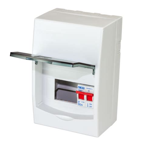 Insulated 4 Way Isolator Controlled Consumer Unit Proteus Switchgear