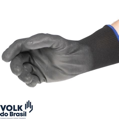 Luva de Poliamida Tátil Volk CA Ideal EPI Melhores soluções para a sua segurança