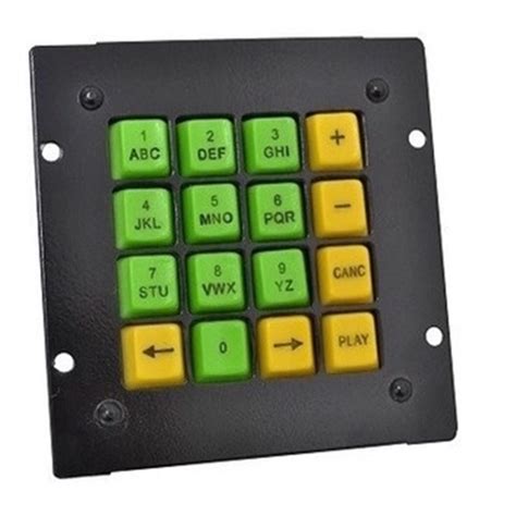 Teclado Alfanumerico Numerico Para Jukebox Ou Karaoke Shopee Brasil