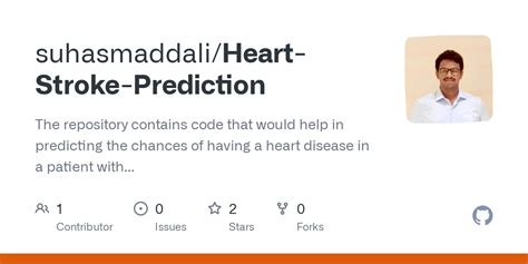 github suhasmaddali heart stroke prediction the repository contains