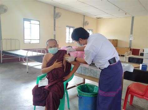 ပိုင်ကျုံမြို့တွင်ကိုဗစ် ၁၉ရောဂါ ကာကွယ်ဆေးထိုးနှံပြီးသူ၁၃၆၆၈ဦးရှိ