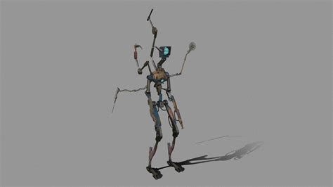 Post Apocalyptic Robot Download Free 3d Model By Count Zero [b2983ba