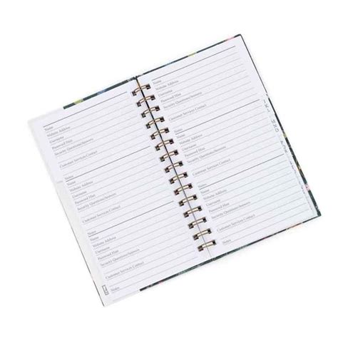 Rspb Garden Birds Password Book Beyond The Hedgerow Collection