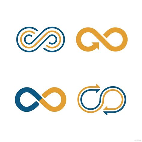 Anchor Infinity Vector In Illustrator Svg  Png Eps Download