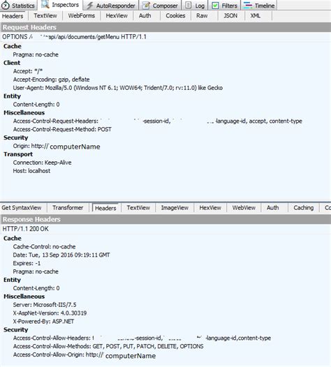 C CORS Preflight Call Not Firing The Following GET POST Request Stack Overflow