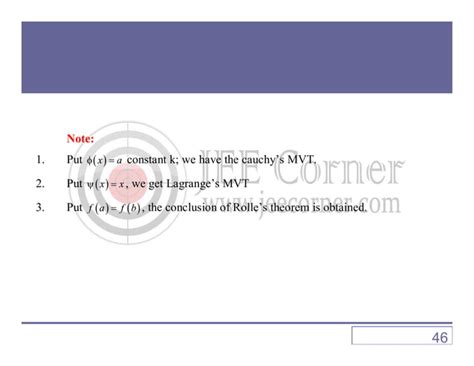 mean value theorems pdf