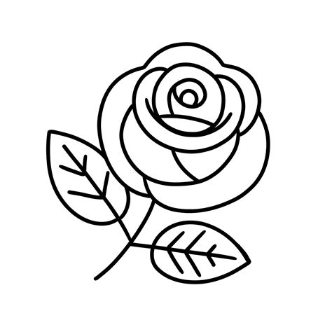 How To Draw A Rose Top View Step By Step
