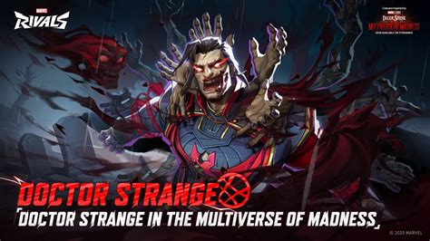 마블 라이벌즈 스킨 소개 닥터 스트레인지 [multiverse Of Madness] 마블라이벌즈 Youtube