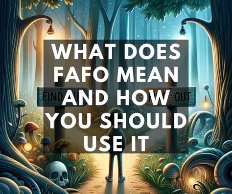 What Does FAFO Mean And How You Should Use It Icy Canada