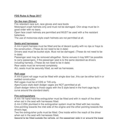 Fds Rules Docx Docdroid