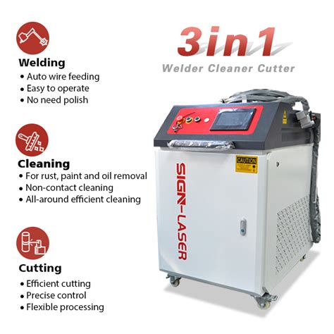 High Quality 3 In 1 Laser Welding Cleaning Cutting Machine