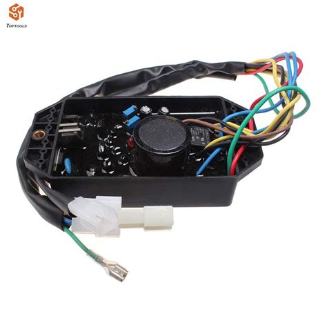 ตัวควบคุมแรงดันไฟฟ้า 5kw เครื่องกําเนิดไฟฟ้าป้องกันกระแสเกิน Avr Shopee Thailand