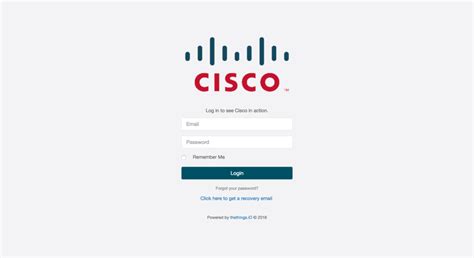 Login Page Custom IoT Dashboard Thethings IO BLOG