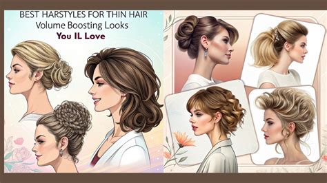 🎈best Hairstyles For Thin Hair Volume Boosting Looks Youll Love🌼
