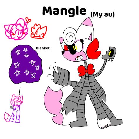 mangle my fnaf au by 2cherrysakura2 on deviantart