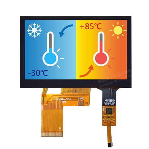 4 3 Inch 480 272 Tft Lcd Module Nv3047 Driver With Capacitive Touch Screen Display Tft Display