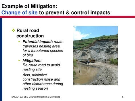 PPT Environmental Mitigation And Monitoring PowerPoint Presentation ID