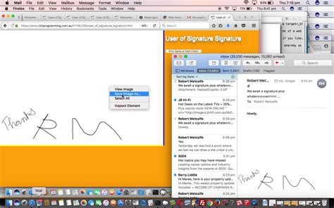Signature Signature Proof Of Concept Supervisor Tutorial Robert James