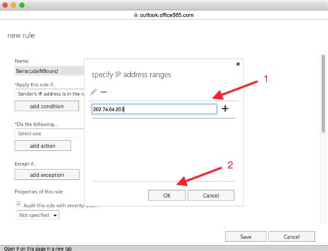 How To Setup Inbound Mail Rule For Office 365 From Barracuda • Conetix