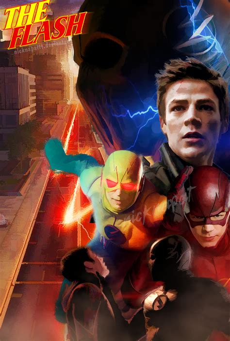 The Flash Fanmade Poster By Nicknapattt On Deviantart
