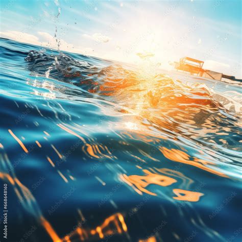 Glassy Balls And Bubbles Round Objects Magnified An Abstract Image Of