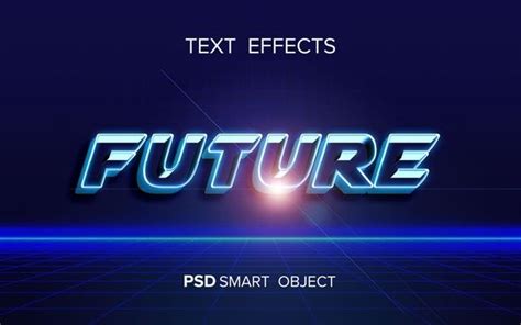 Science Fiction Text Effect