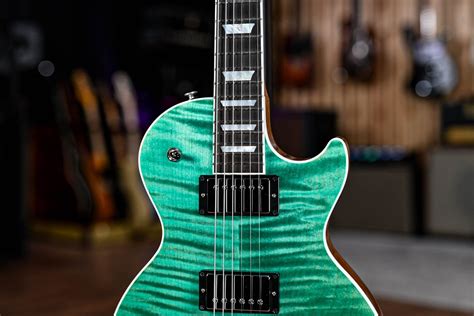 Gibson Les Paul Modern Figured Seafoam Green Guitar Gear Giveaway