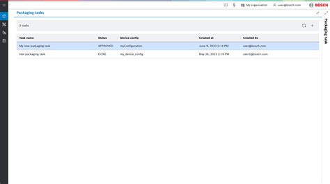 Packaging Ui Bosch Iot Rollouts