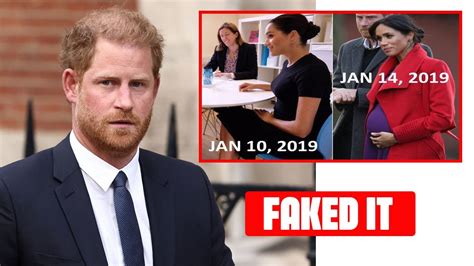 Meghan Markles Alleged Fake Pregnancy Ruse To Prompt Prince Harry Into