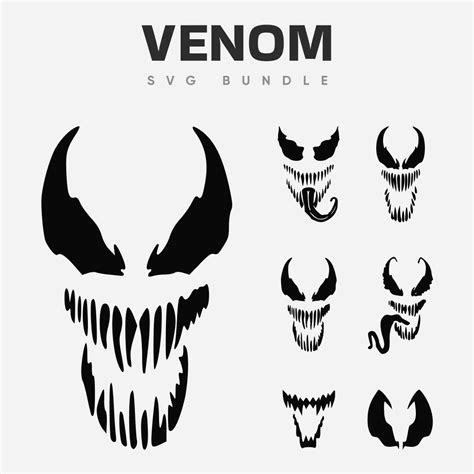 Venom Face Svg Venom Svg Venom Logo Svg Venom Bundle Horror The Best Porn Website