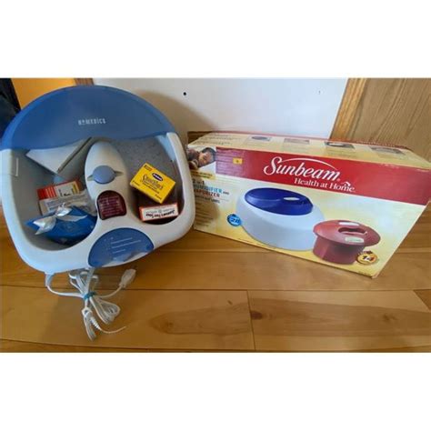 Sunbeam Humidifier And Homedics Foot Bath Beck Auctions Inc
