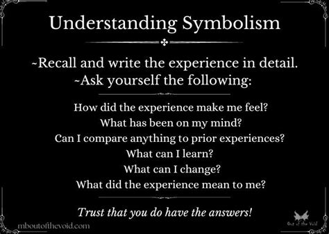 Understanding Symbolism In 2022 Understanding Feelings Thoughts
