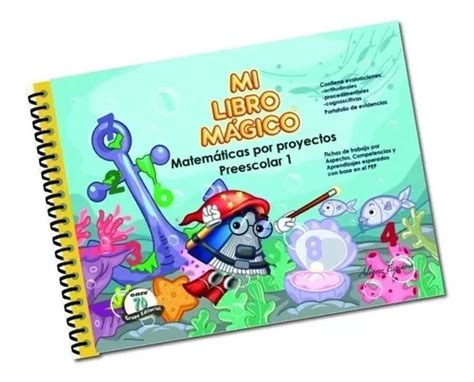 Mi Libro Magico Matematicas Por Proyectos Preescolar 1 MercadoLibre