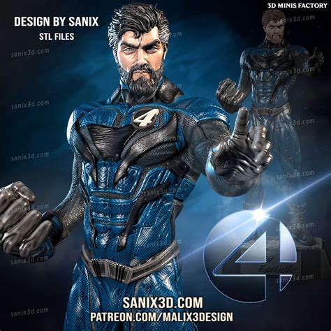 Mister Fantastic Fantastic Four Pour La Faction Marvel De