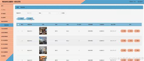 Springboot毕设 租住房生活服务一体化系统 程序论文社区租户服务毕设 Csdn博客
