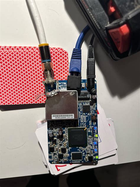 Broken Coax Input Rhomenetworking